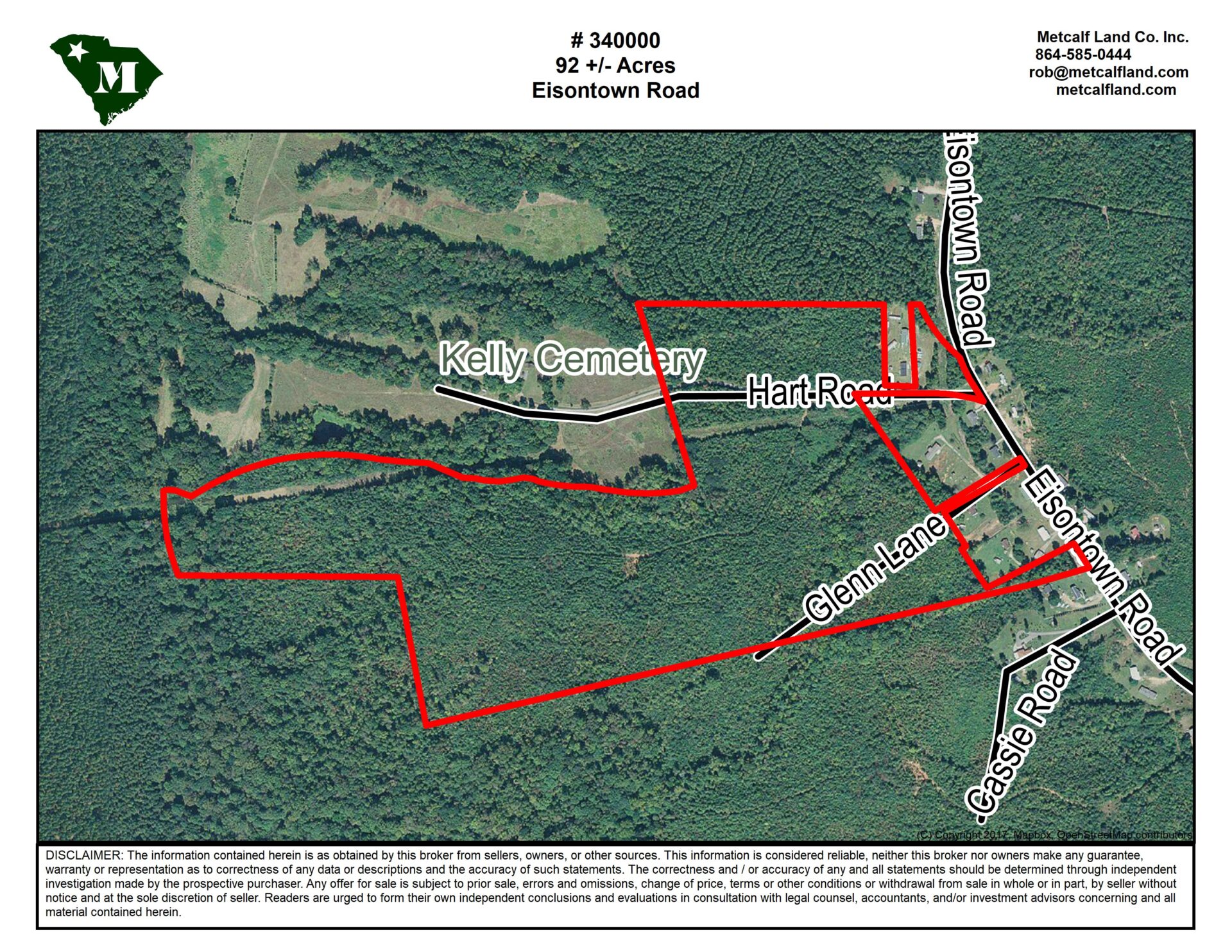 92 Acre Hunting Tract in Pea Ridge Community | Metcalf Land Company Inc